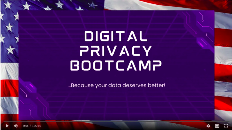 Digital Privacy Bootcamp Live Training - Mark37.com